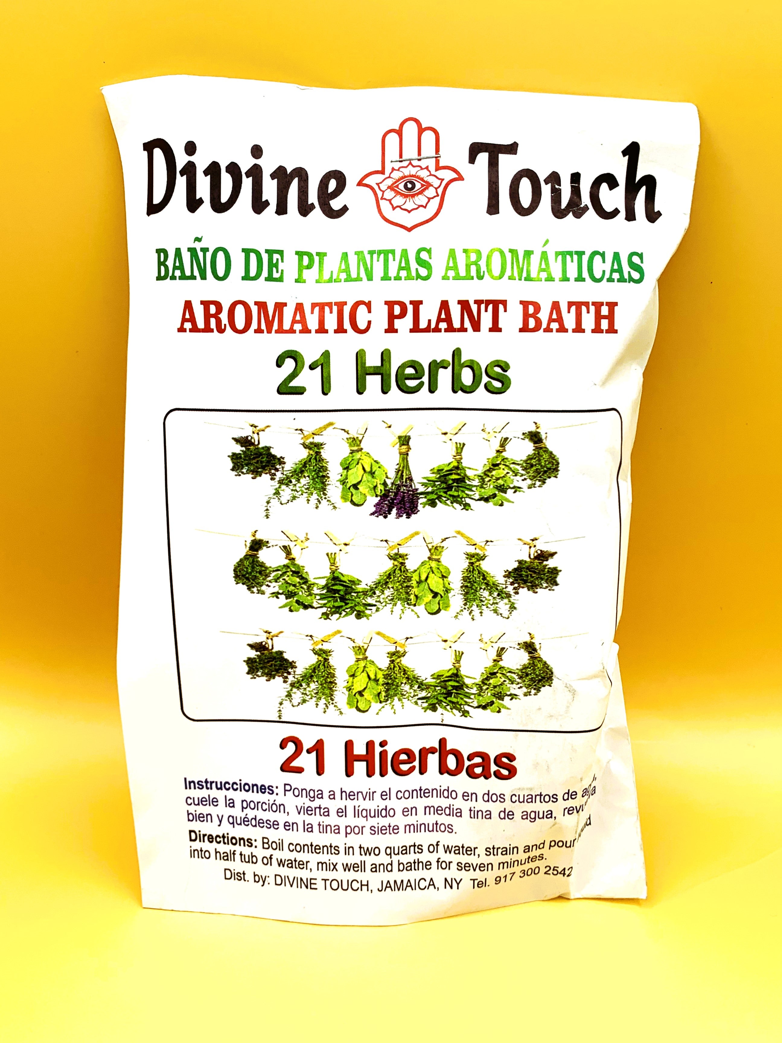 21 Hierbas plant bath – Botanica Santa Barbara LLC