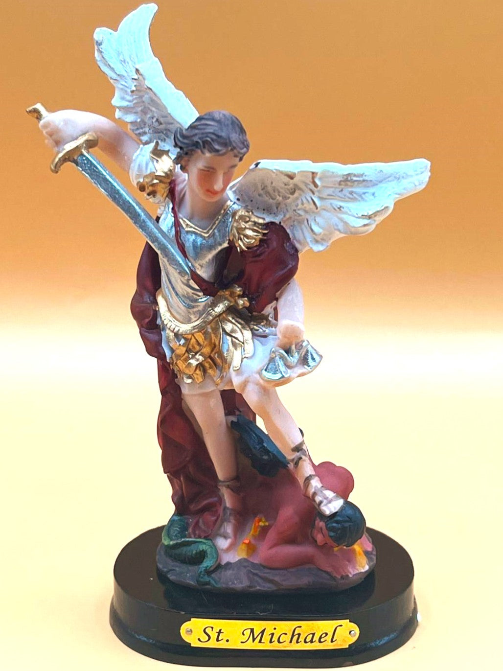 Saint Michael Statue – Botanica Santa Barbara LLC