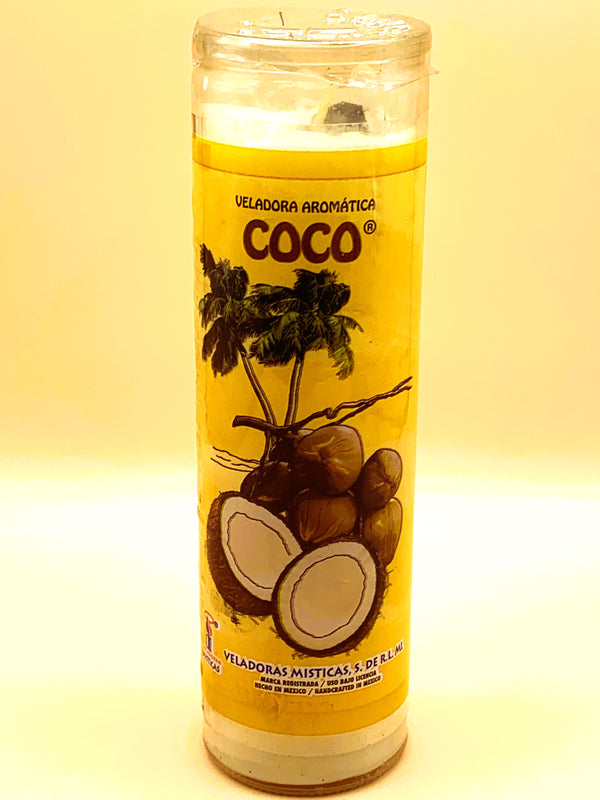 7 Days Coco Candle Regular size image – Botanica Santa Barbara LLC